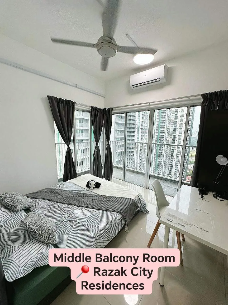 Modern Design With Nice View Middle Room At RC Residences | RoomGrabs