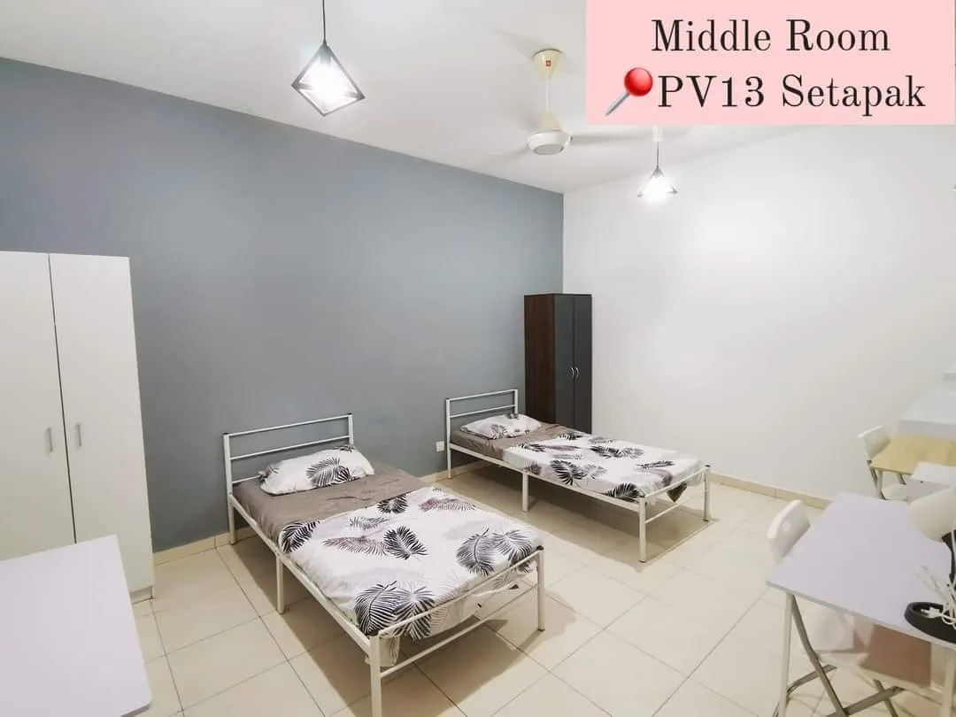 Preferred Male👨🏻 Fully Furnished Affordable Single Room At PV13 Setapak ...